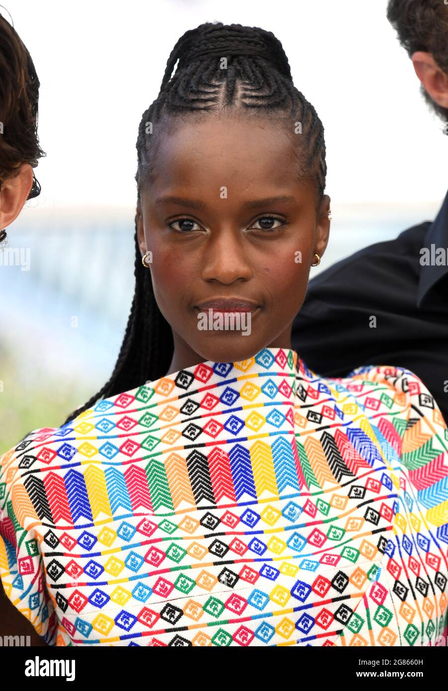 Cannes, France, 17 July 2021 Fatou N'Diaye at the photocall for OSS 117 ...