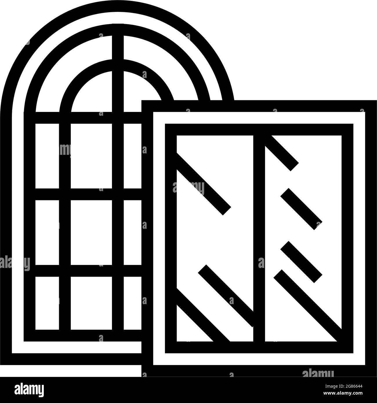 Windows manufacturing Stock Vector Images - Alamy
