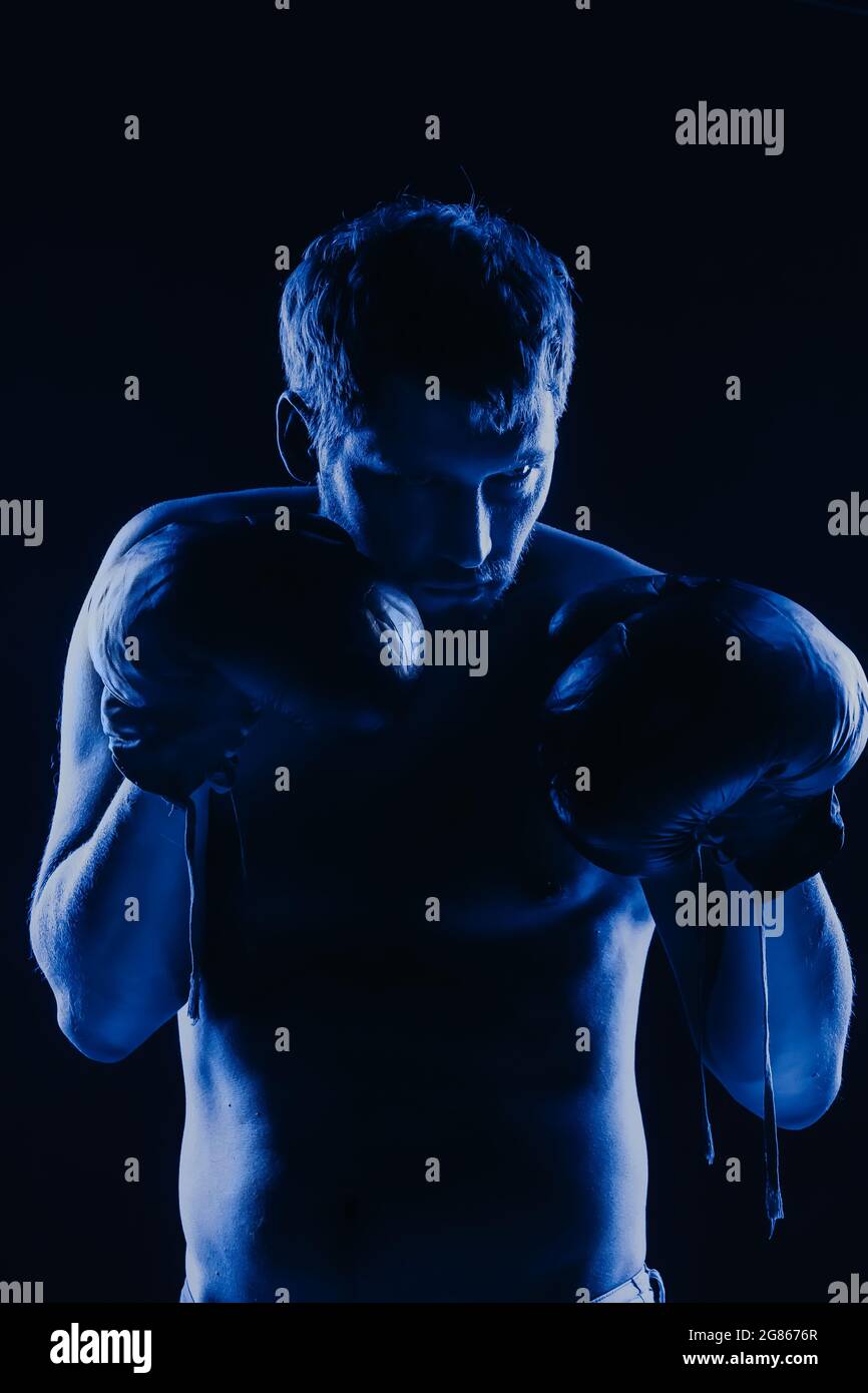 Mma fighter male hi-res stock photography and images - Alamy