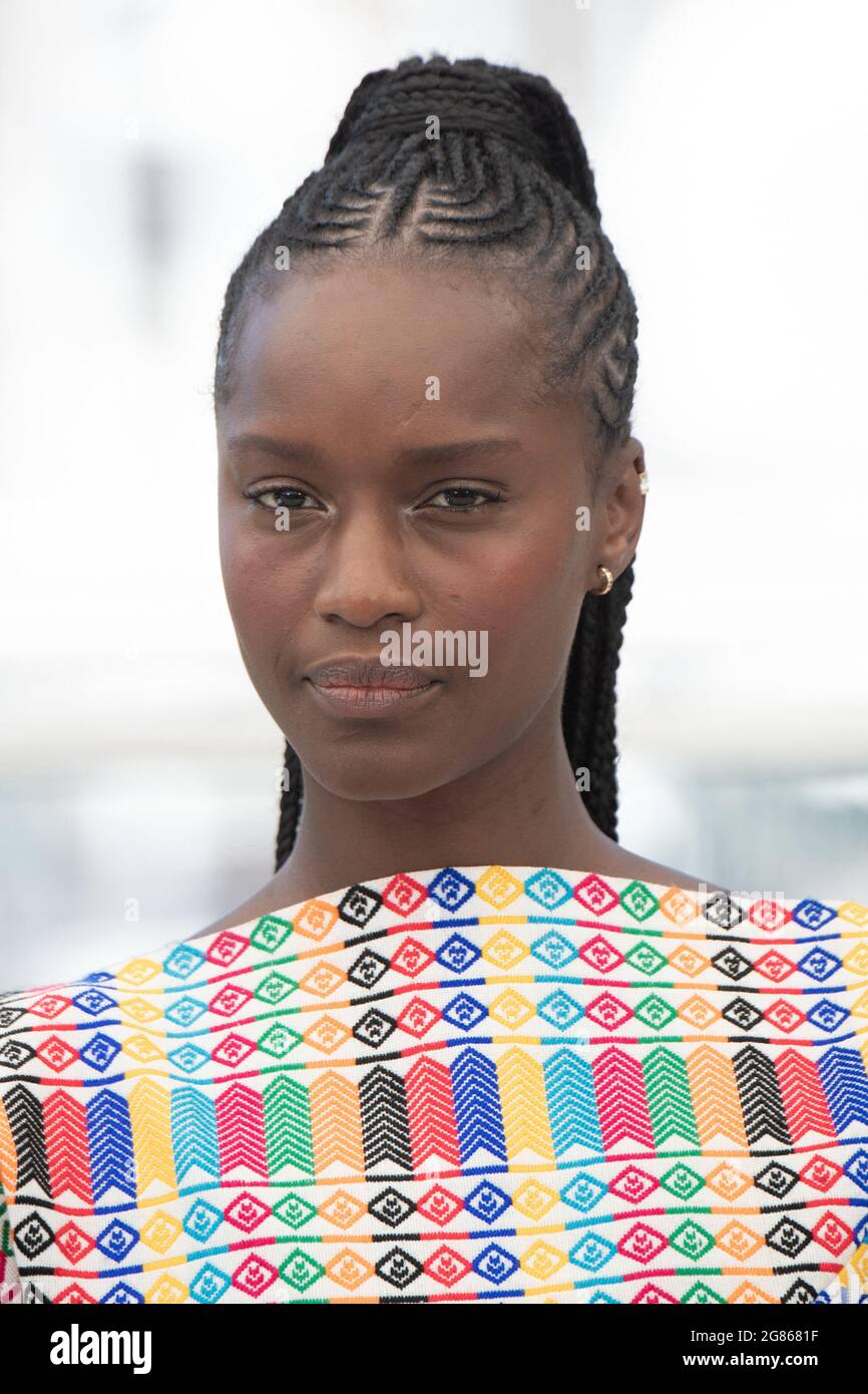 Cannes, France . 17th July, 2021. Fatou N Diaye attends the OSS 117 ...