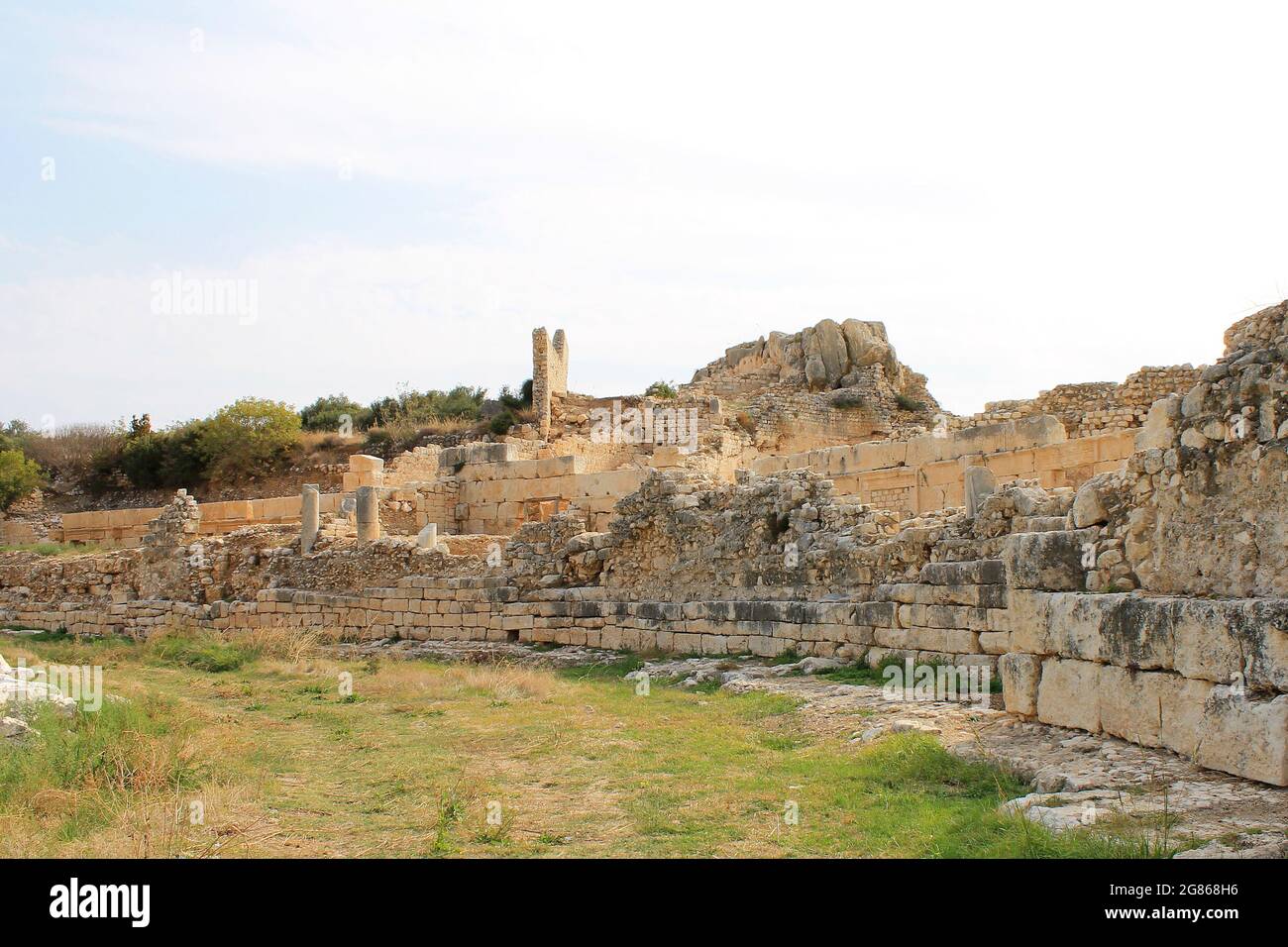 Elaiussa Sebaste or Elaeousa Sebaste ancient Roman city of the 2nd ...