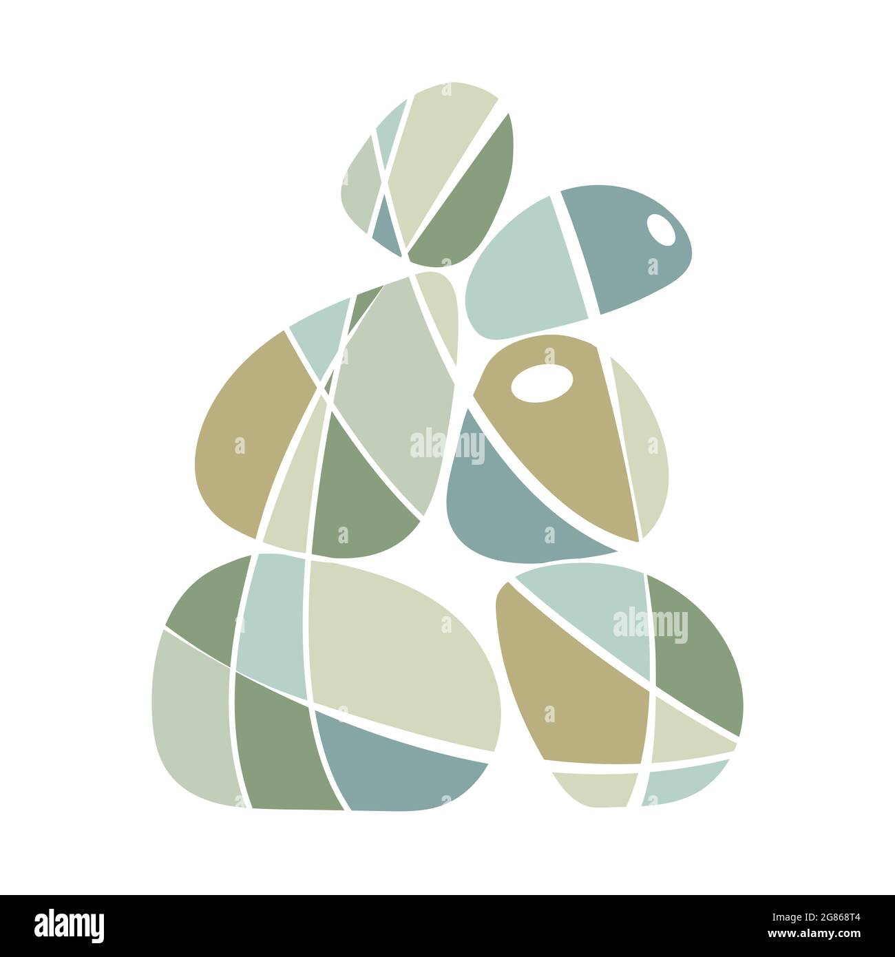 Stones contour spa salon relax meditation yoga balance zen state ...