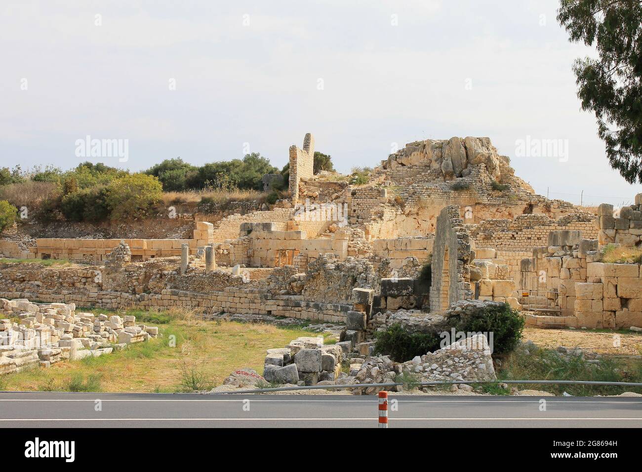 Elaiussa Sebaste or Elaeousa Sebaste ancient Roman city of the 2nd ...