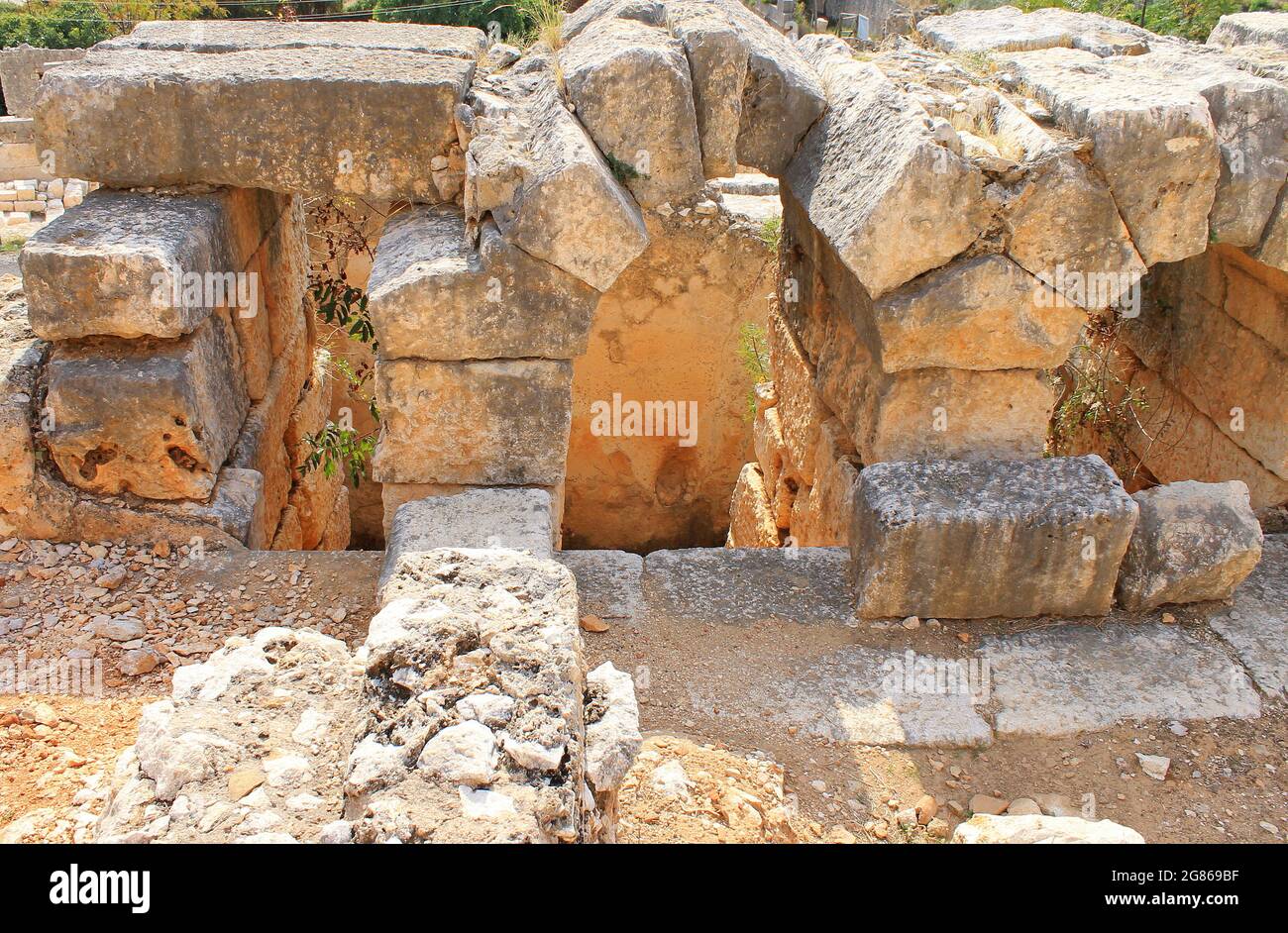 Sebaste temple hi-res stock photography and images - Alamy