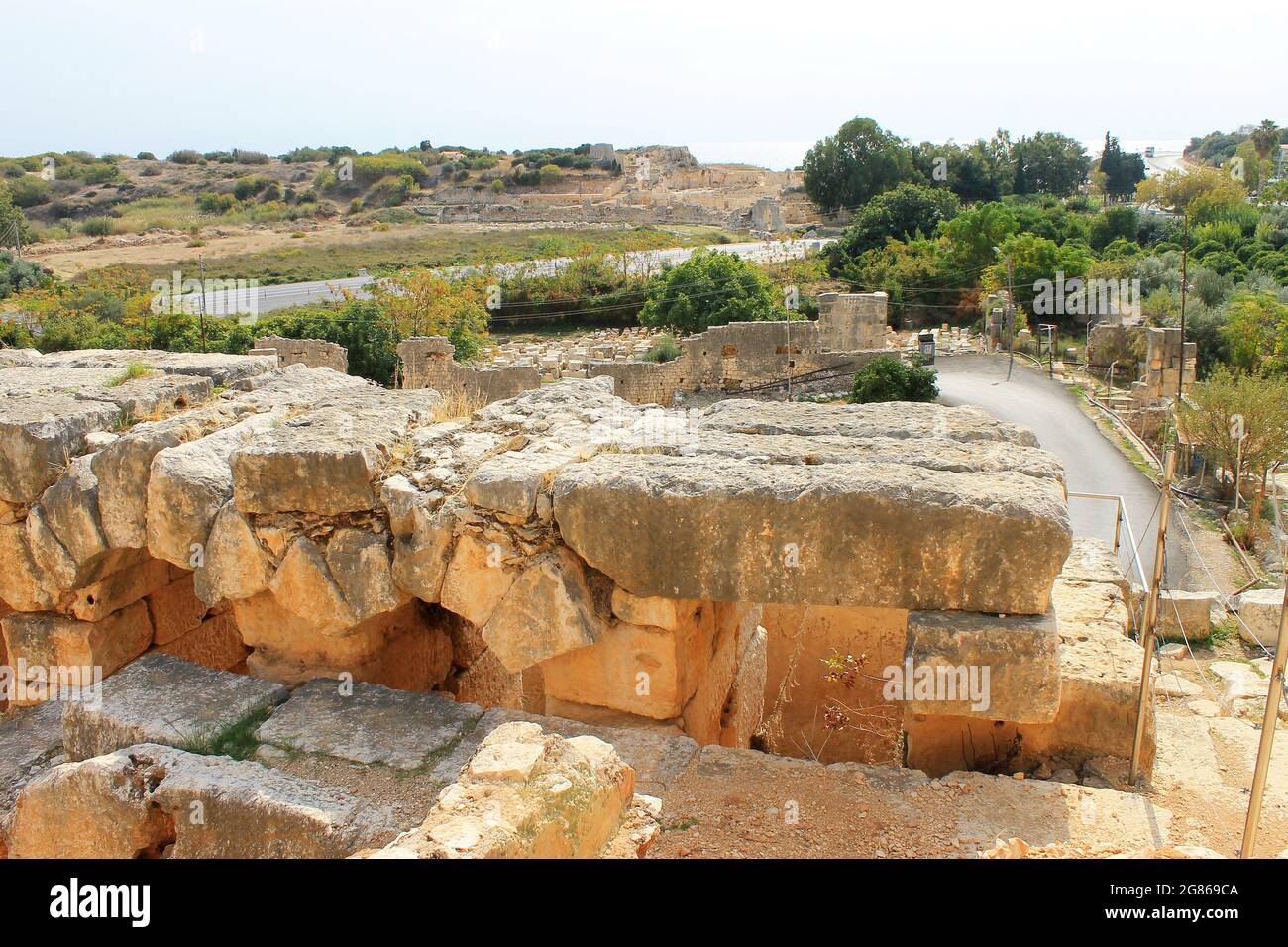 Elaiussa Sebaste or Elaeousa Sebaste ancient Roman city of the 2nd ...
