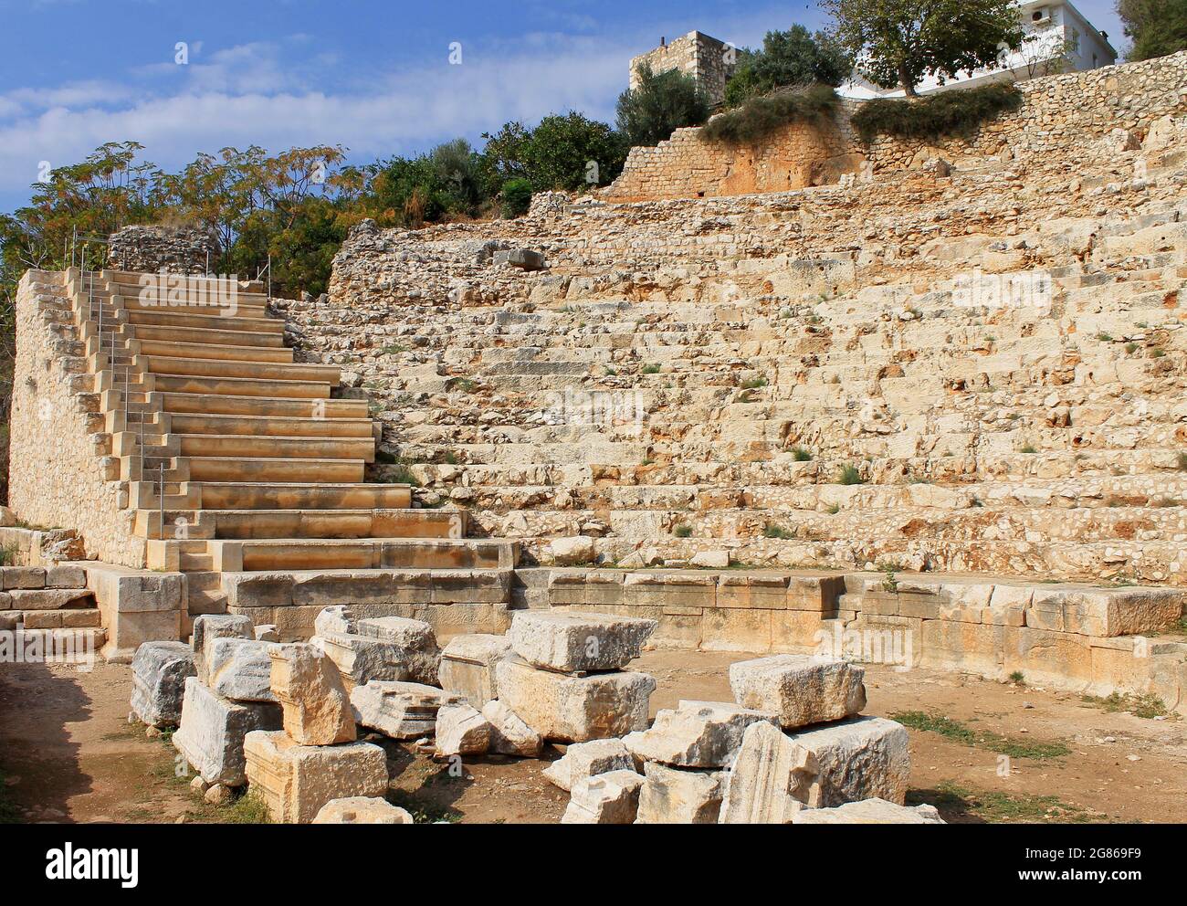 Elaiussa Sebaste or Elaeousa Sebaste ancient Roman city of the 2nd ...