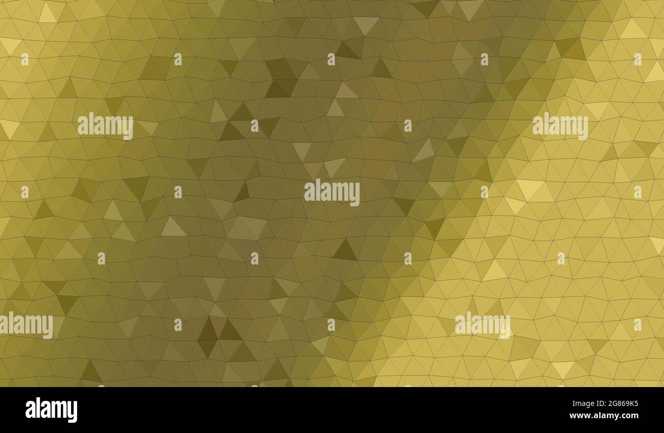 background with triangles in the colors ocher, yellow, light brown and ...