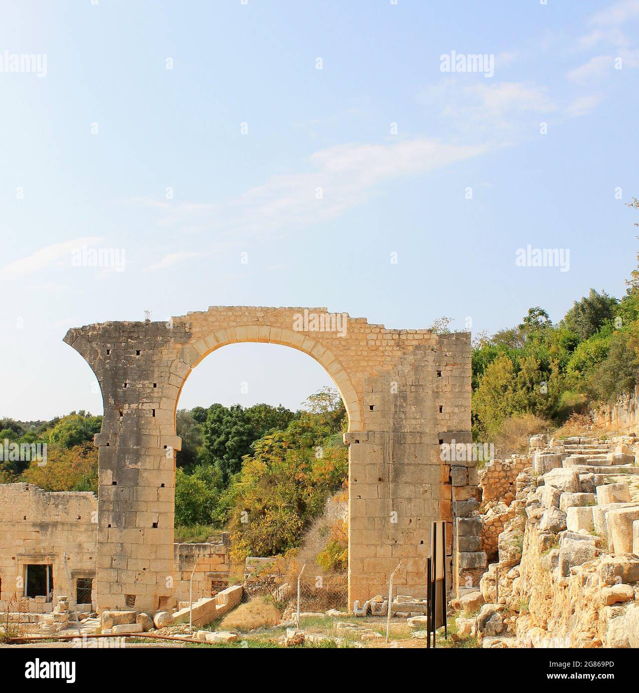Elaiussa Sebaste or Elaeousa Sebaste ancient Roman city of the 2nd ...