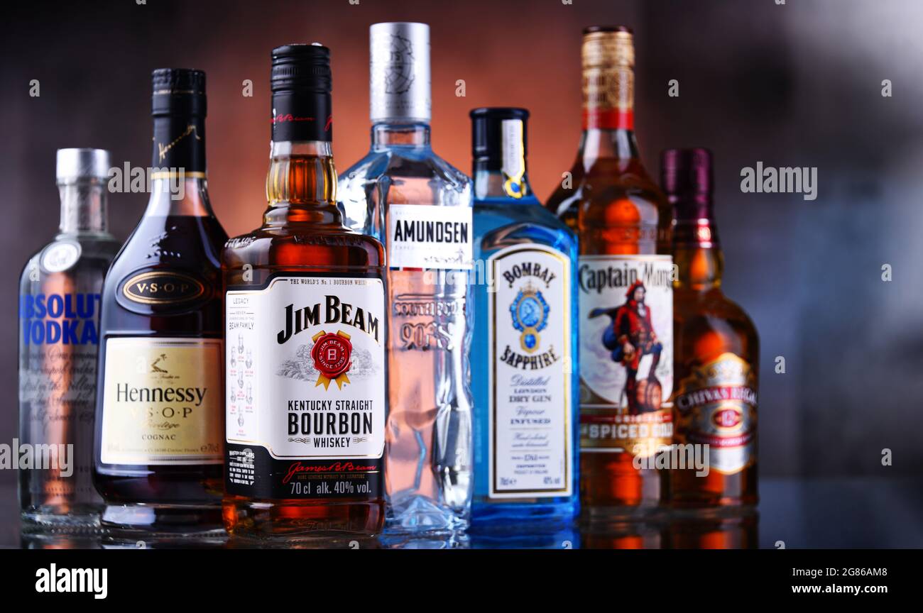 Popular Liquor Brands