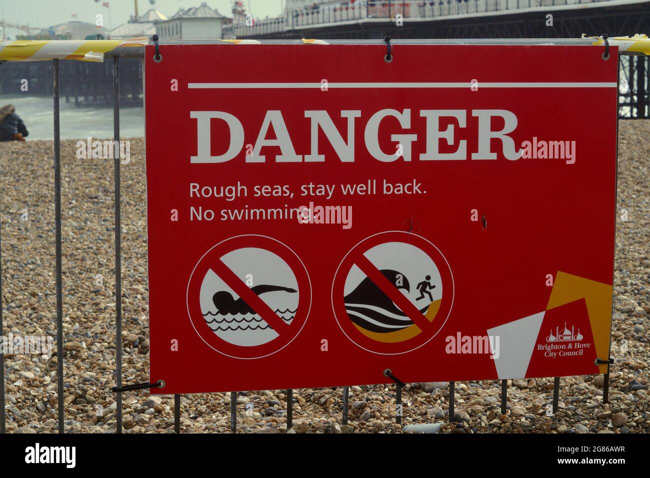 Gale force winds hit the south sussex coasts creating dangerous waves ...