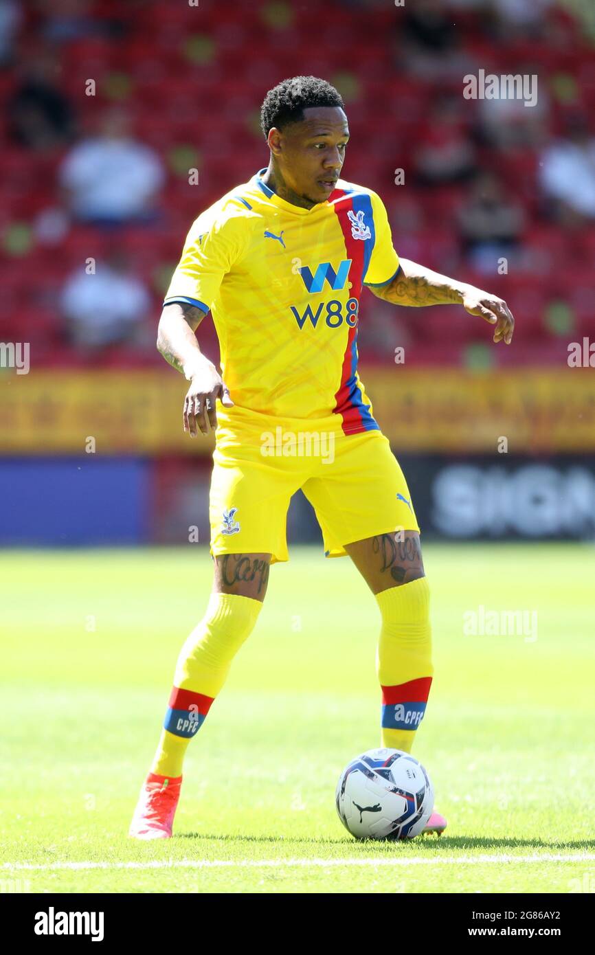 Crystal Palace’s Nathaniel Clyne in action during the pre-season ...