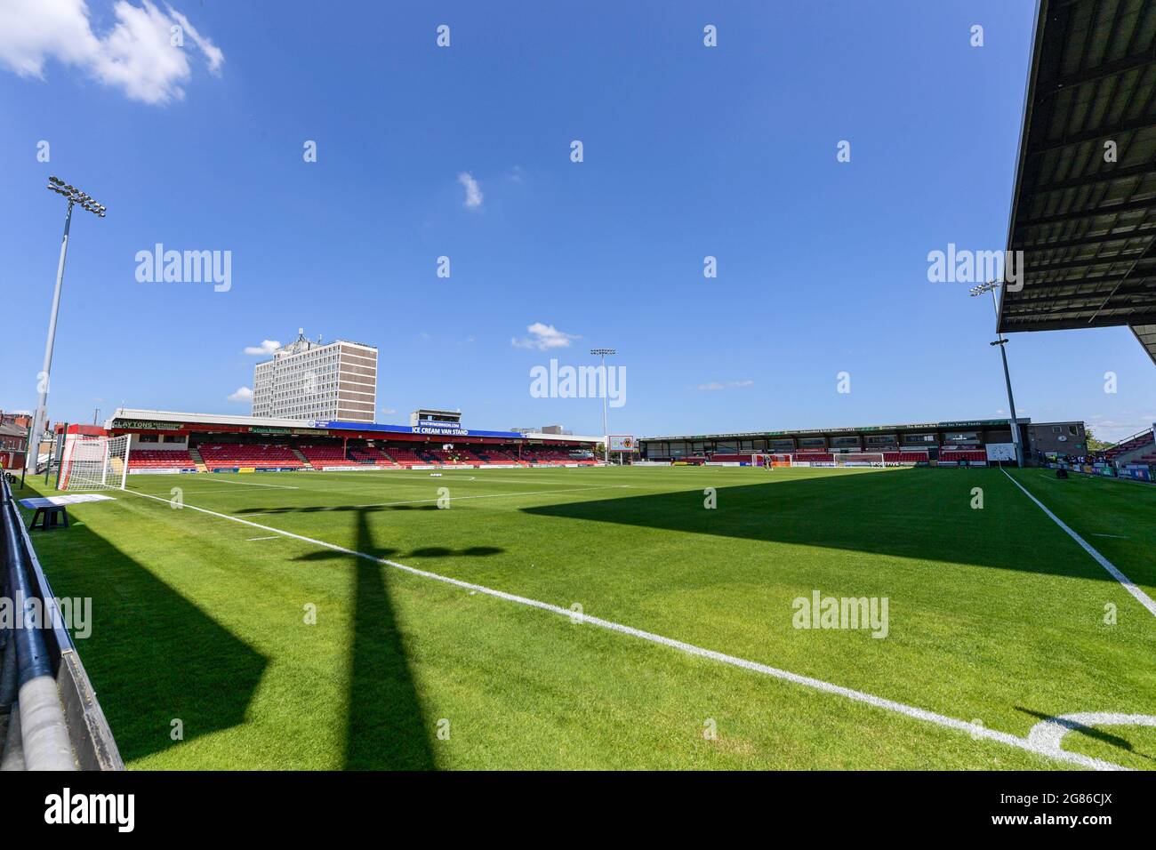 Mornflake stadium general view hi-res stock photography and images - Alamy