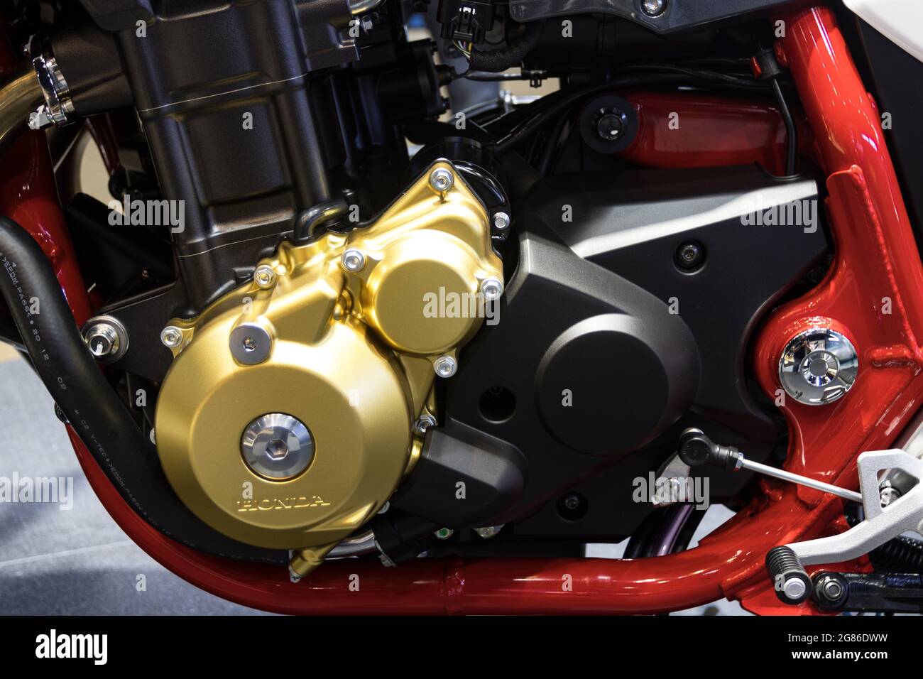 2 Cylinder Motorcycle Engine High Resolution Stock Photography and ...