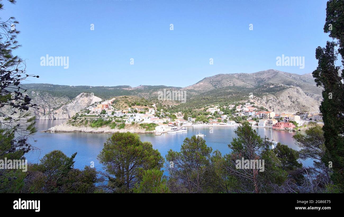 The traditional architecture, the peaceful landscape and the pebbled ...