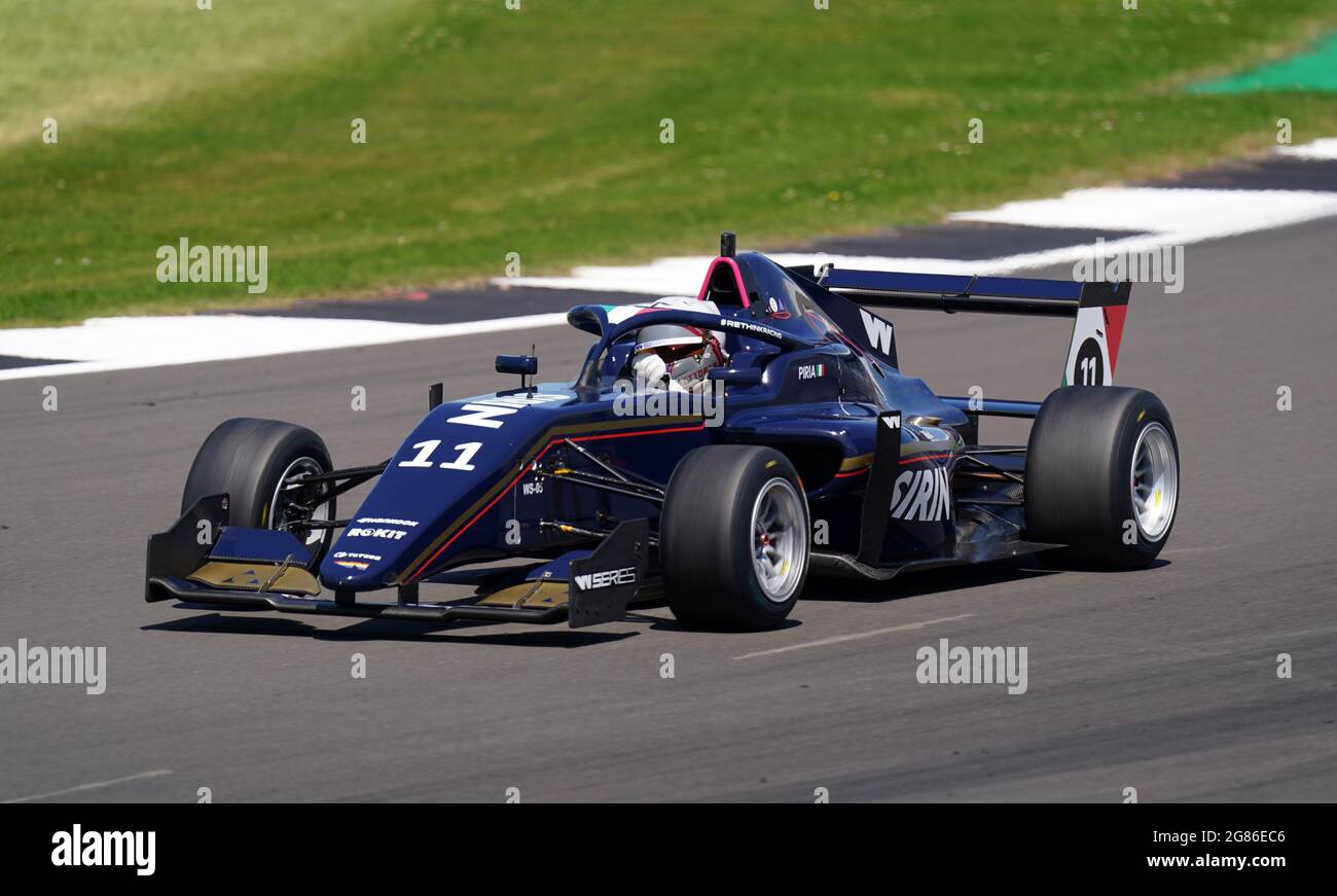 Sirin Racing's Vicky Piria during the W Series British GP at ...