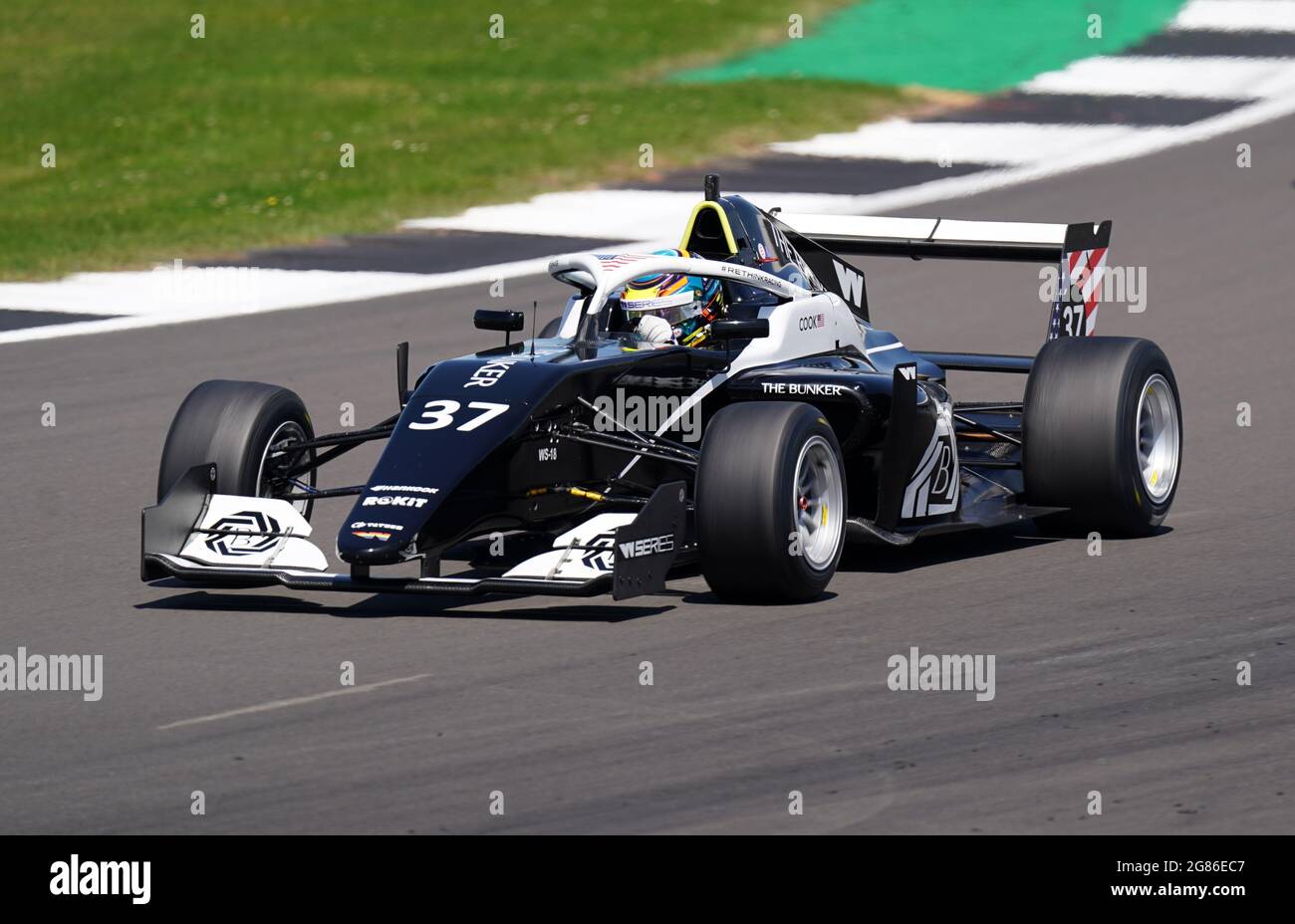 Bunker Racing's Sabre Cook during the W Series British GP at ...