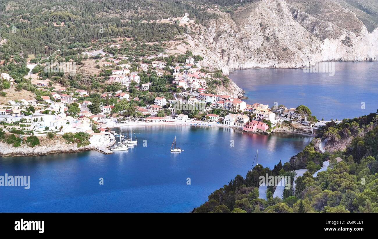 The traditional architecture, the peaceful landscape and the pebbled ...