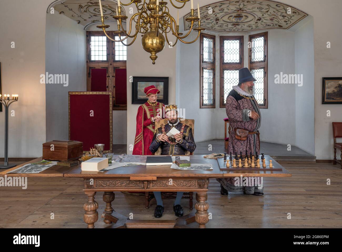 Hamlet Live Performance at Kronborg Castle where the Shakespeare play ...