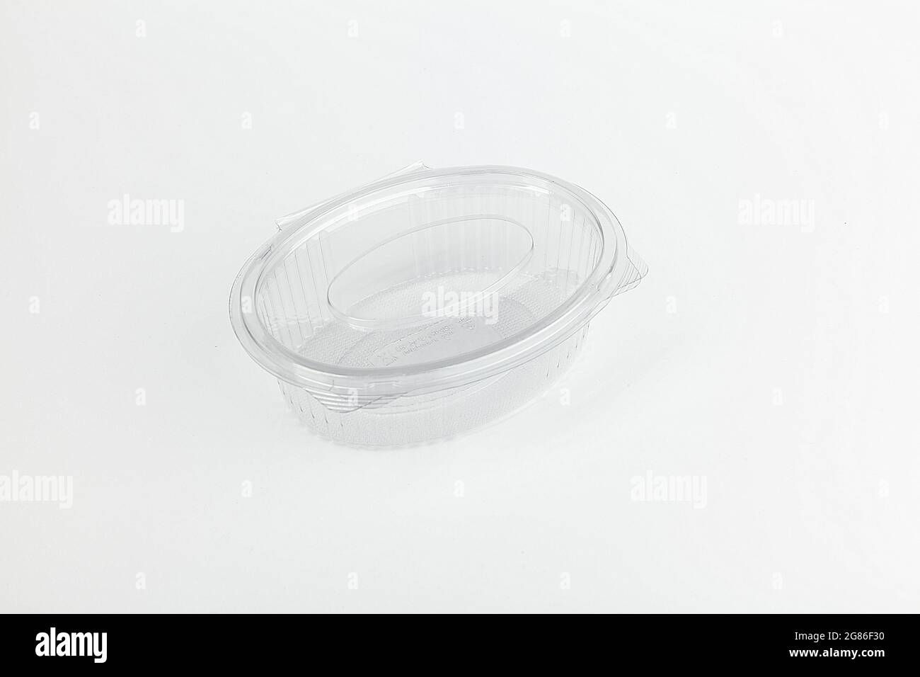 plastic transparent container for food, isolated Stock Photo - Alamy