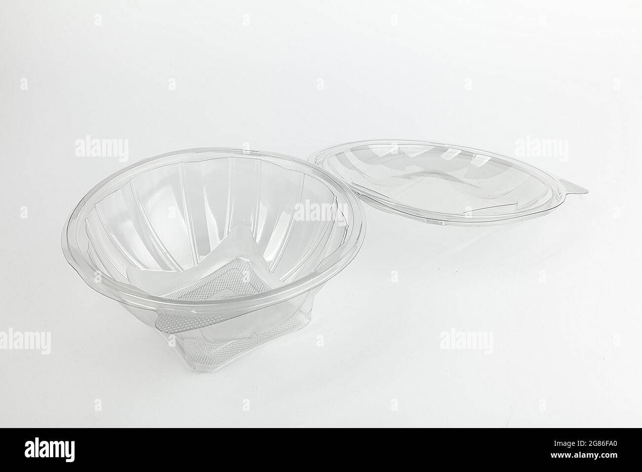 plastic transparent container for food, isolated Stock Photo - Alamy
