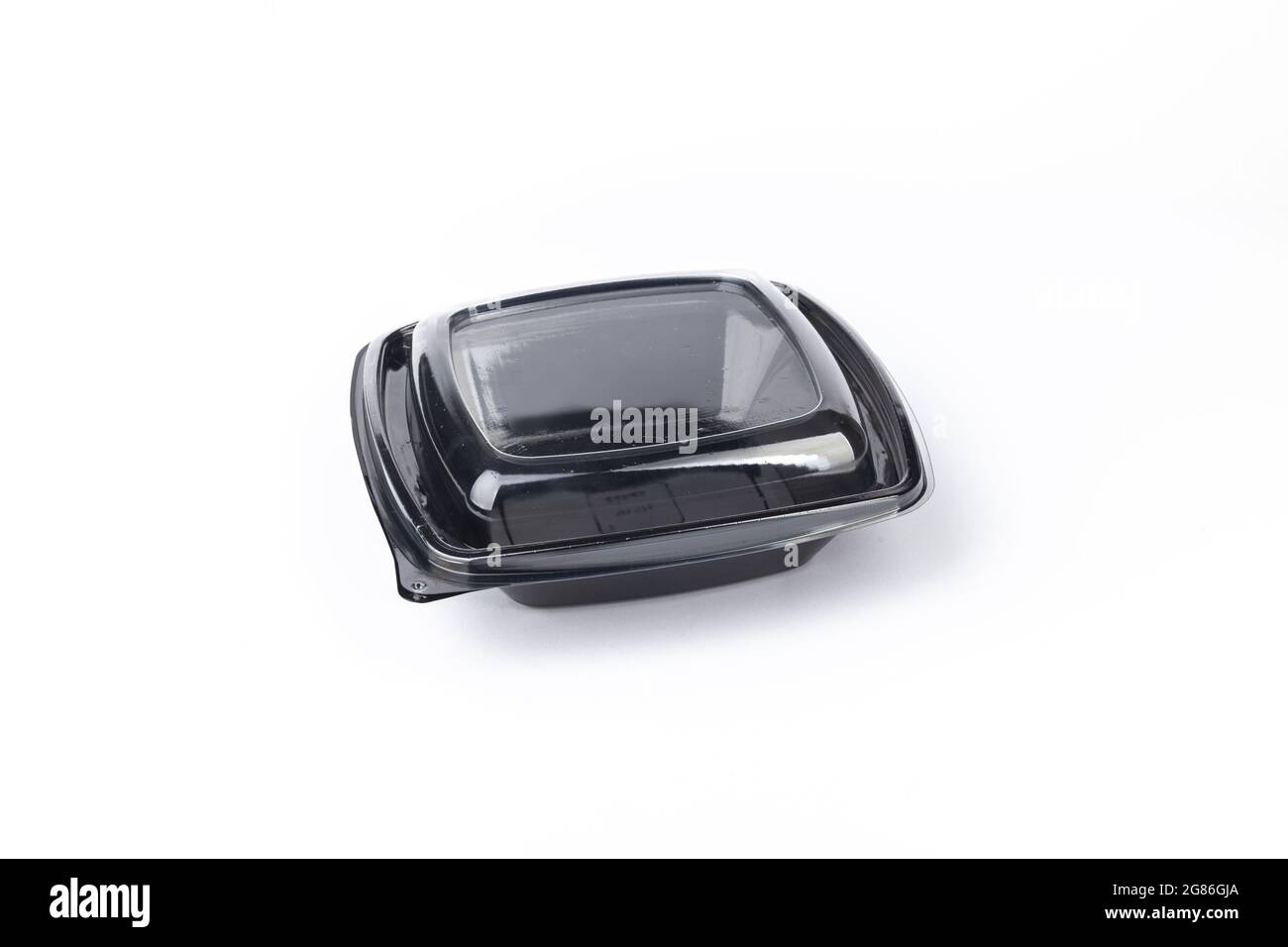 plastic transparent container for food, isolated Stock Photo - Alamy