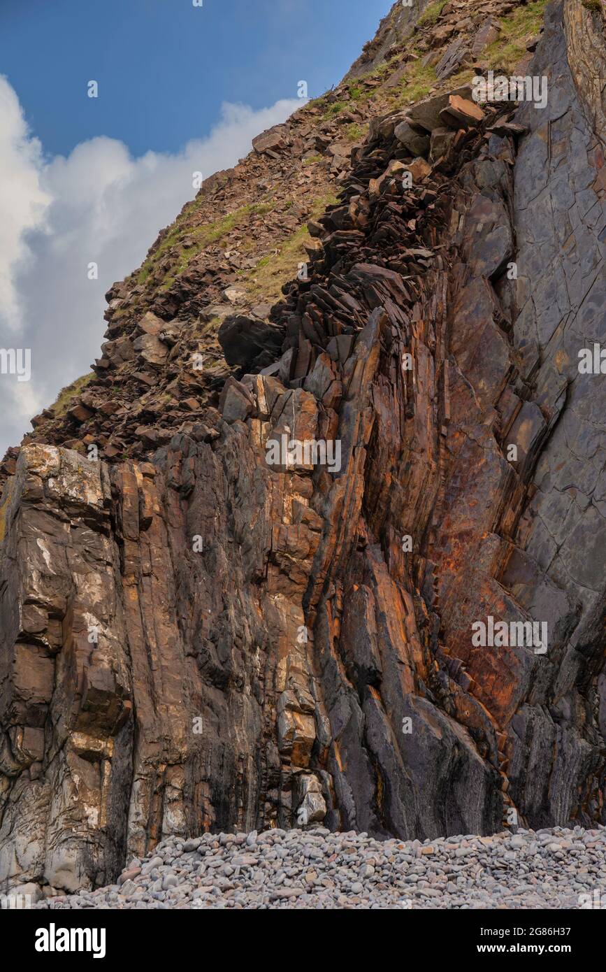 Devonian shales hi-res stock photography and images - Alamy