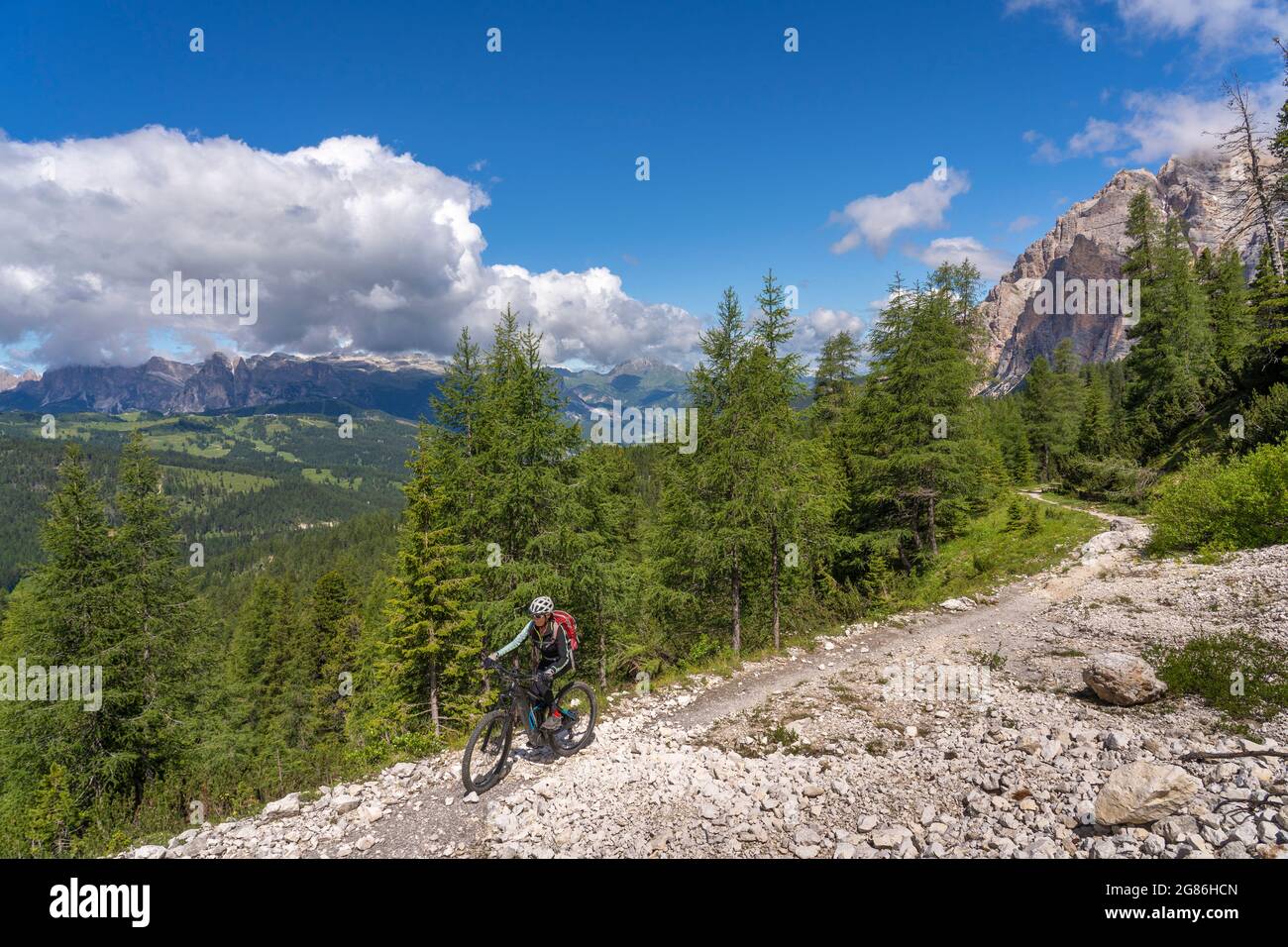 Bike in dolomite marmolada italy hi-res stock photography and images ...