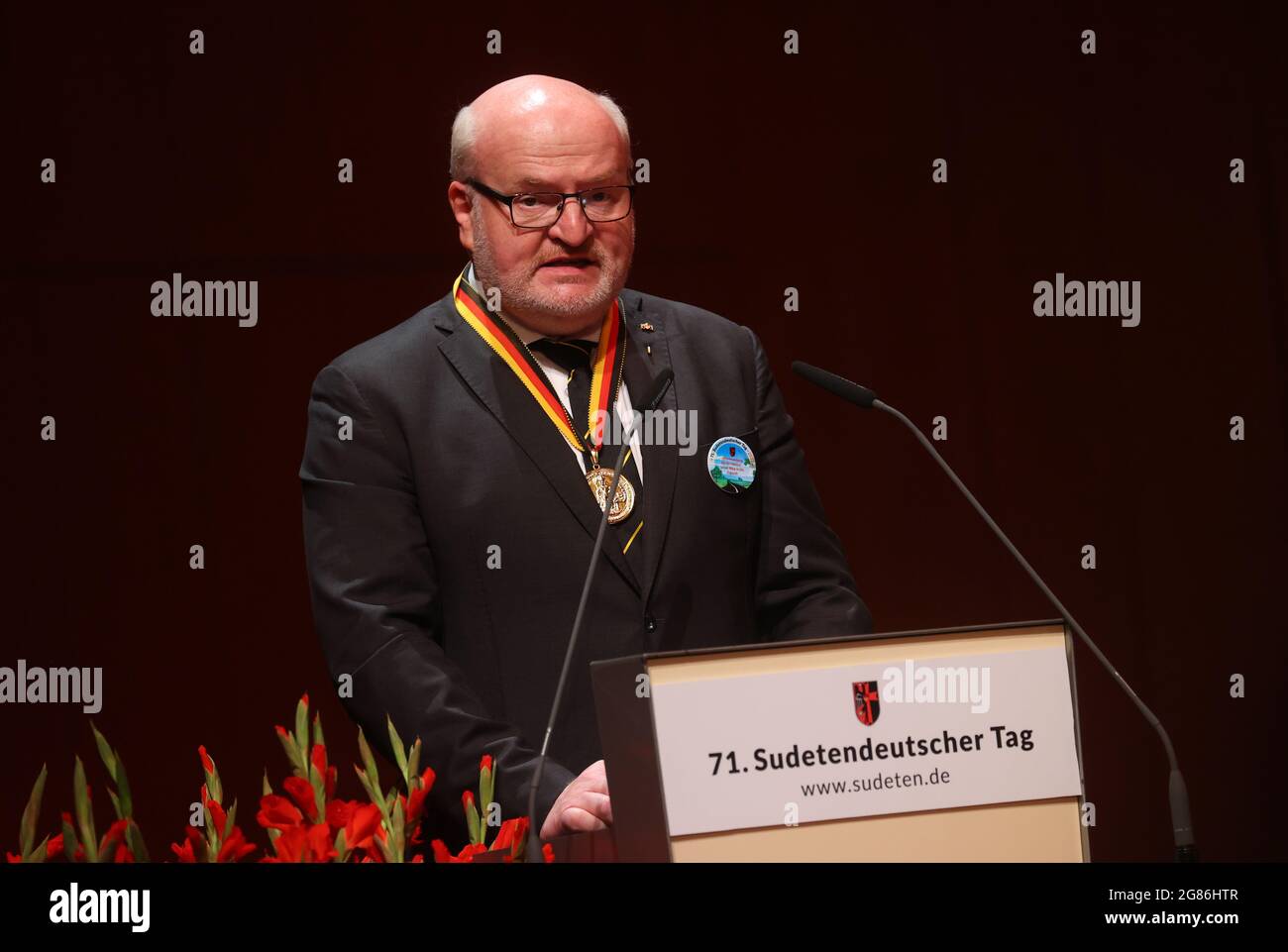 Munich, Germany. 17th July, 2021. Daniel Herman, former Minister of ...