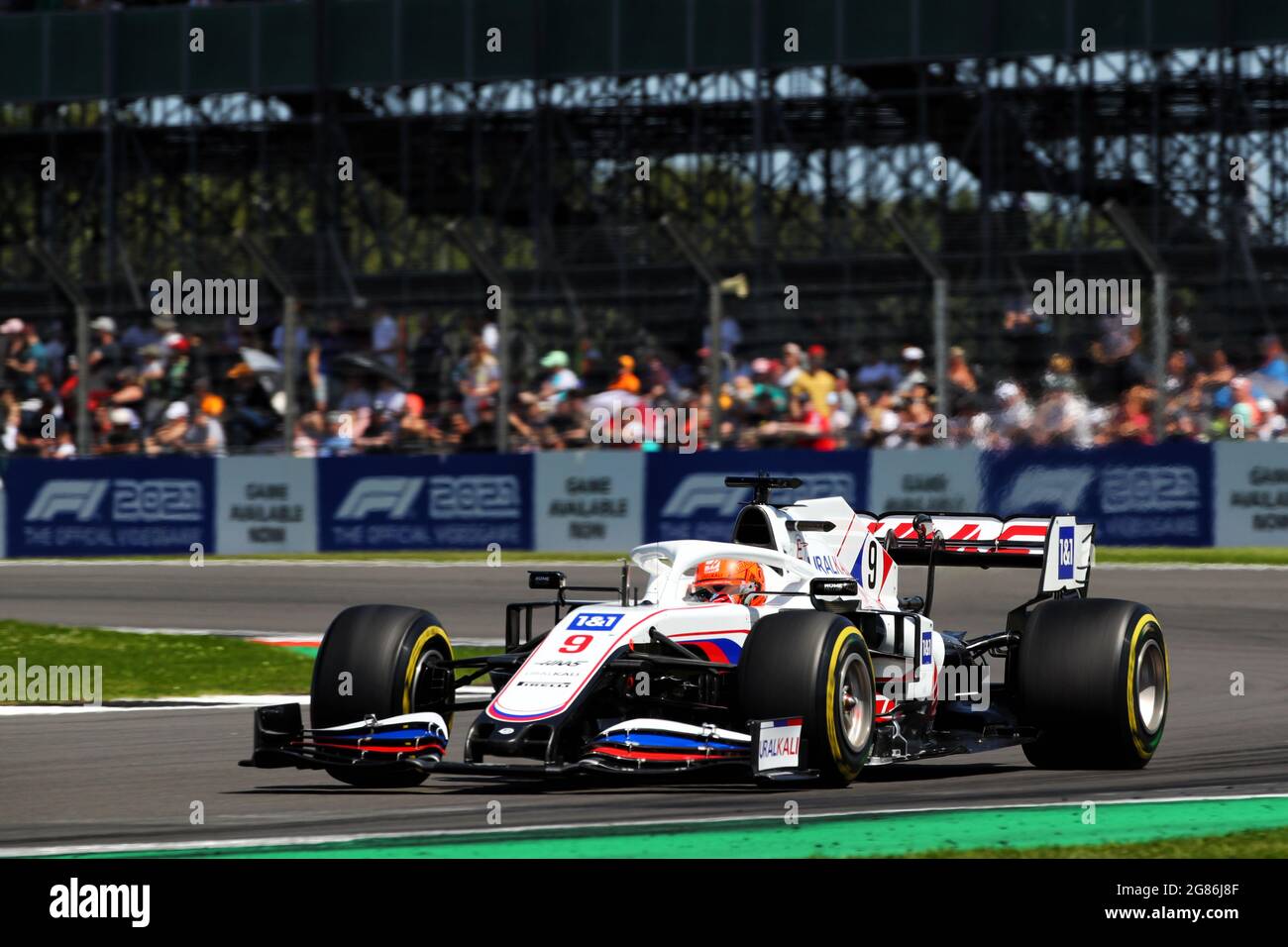 Nikita Mazepin (RUS) Haas F1 Team VF-21. 17.07.2021. Formula 1 World ...