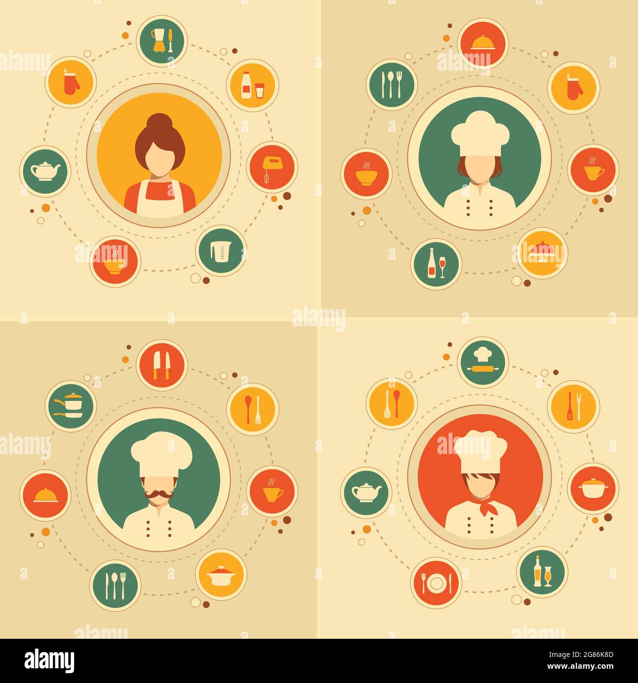 vector restaurant menu card, food background, cook chef banner design ...