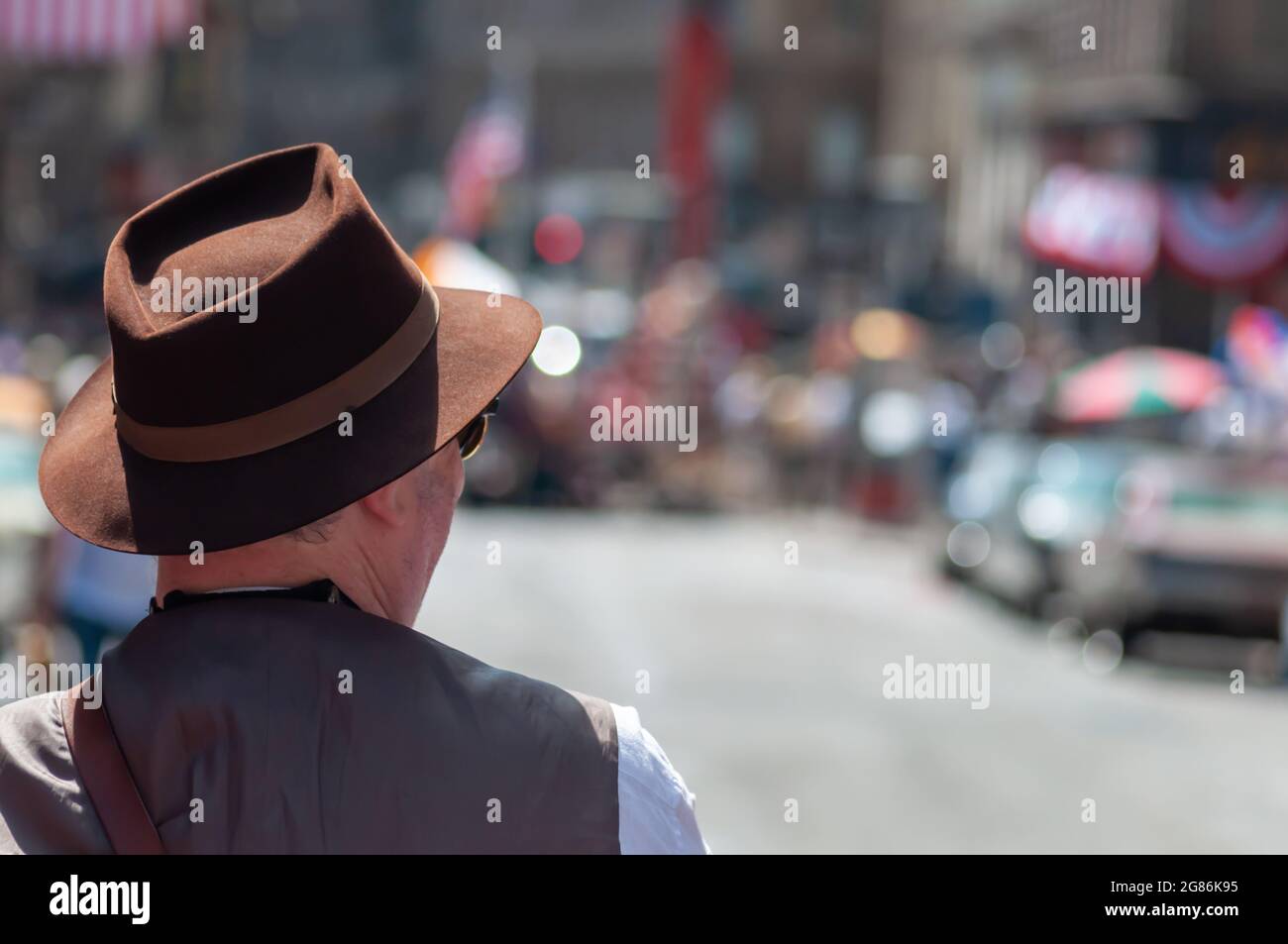 Glasgow, Scotland, UK. 17th July, 2021. A fan dressed as Harrison Ford ...