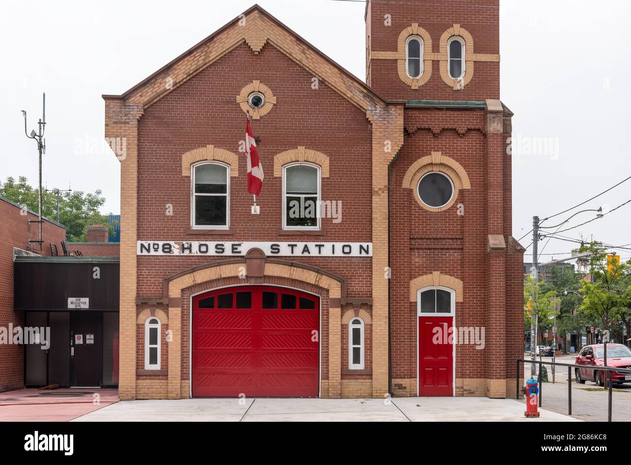 Heritage building Hose Station, Toronto, Canada Stock Photo - Alamy
