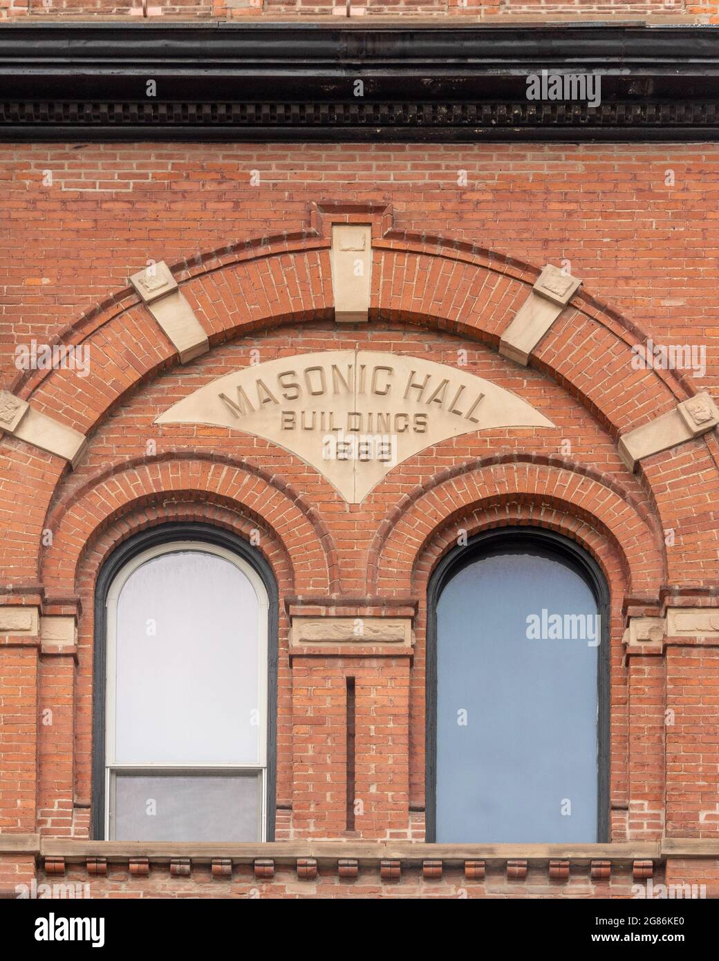 Old masonic hall in hi-res stock photography and images - Alamy
