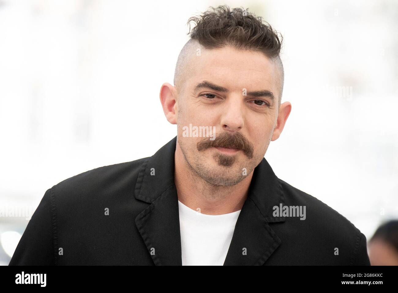Damien Bonnard attends Les Intranquilles (The Restless) photocall ...