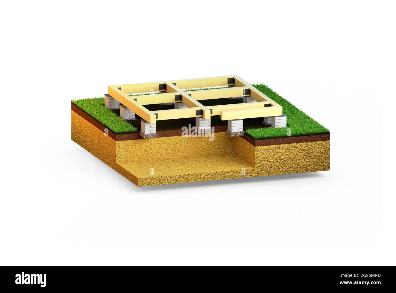 Individual Footing With Plinth Beam Connecting Them