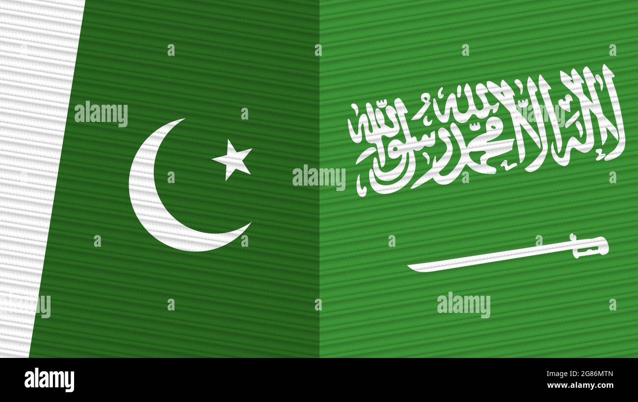Pakistan saudi arabia flag hi-res stock photography and images - Alamy