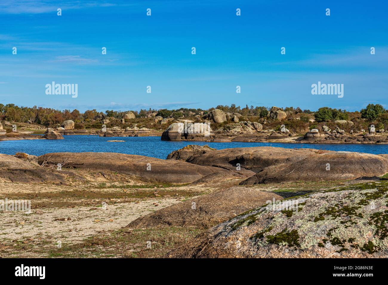 Los Barruecos Natural Monument, Malpartida de Caceres, Extremadura in ...