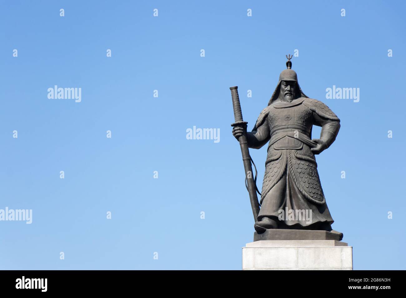 Seoul, South Korea-Nov 4, 2018 : Statue of Admiral Yi Sun-Sin, Korean ...