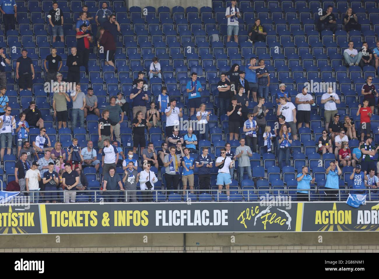 Duisburg, Deutschland. 17th July, 2021. firo: 17.07.2021, Fuvuball, 1st ...