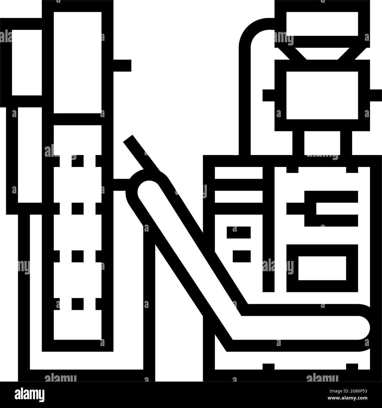 Factory Machine Vector