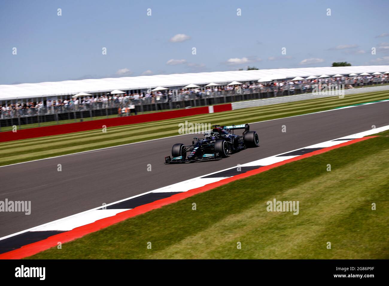 Silverstone, UK. 17th July, 2021. # 44 Lewis Hamilton (GBR, Mercedes ...