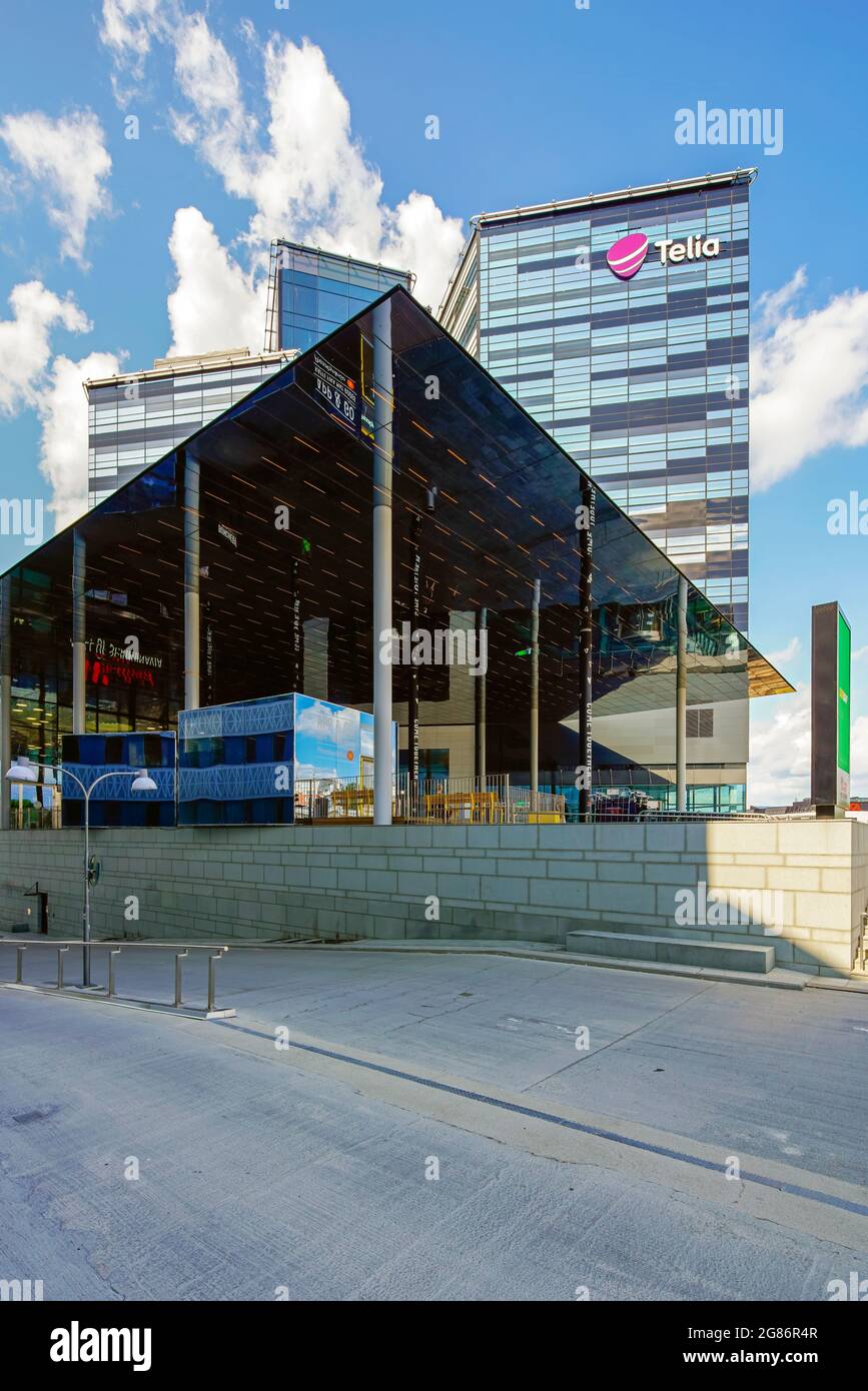 Westfield Mall of Scandinavia. New shopping mall located in Solna ...