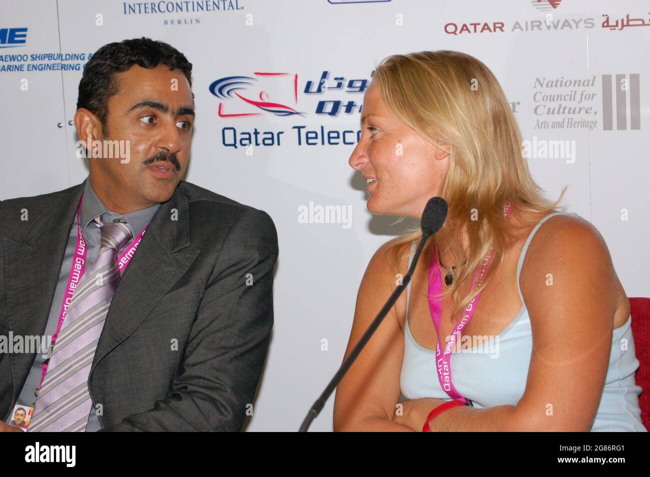 Scheich mohamed bin faleh al thani hi-res stock photography and images ...