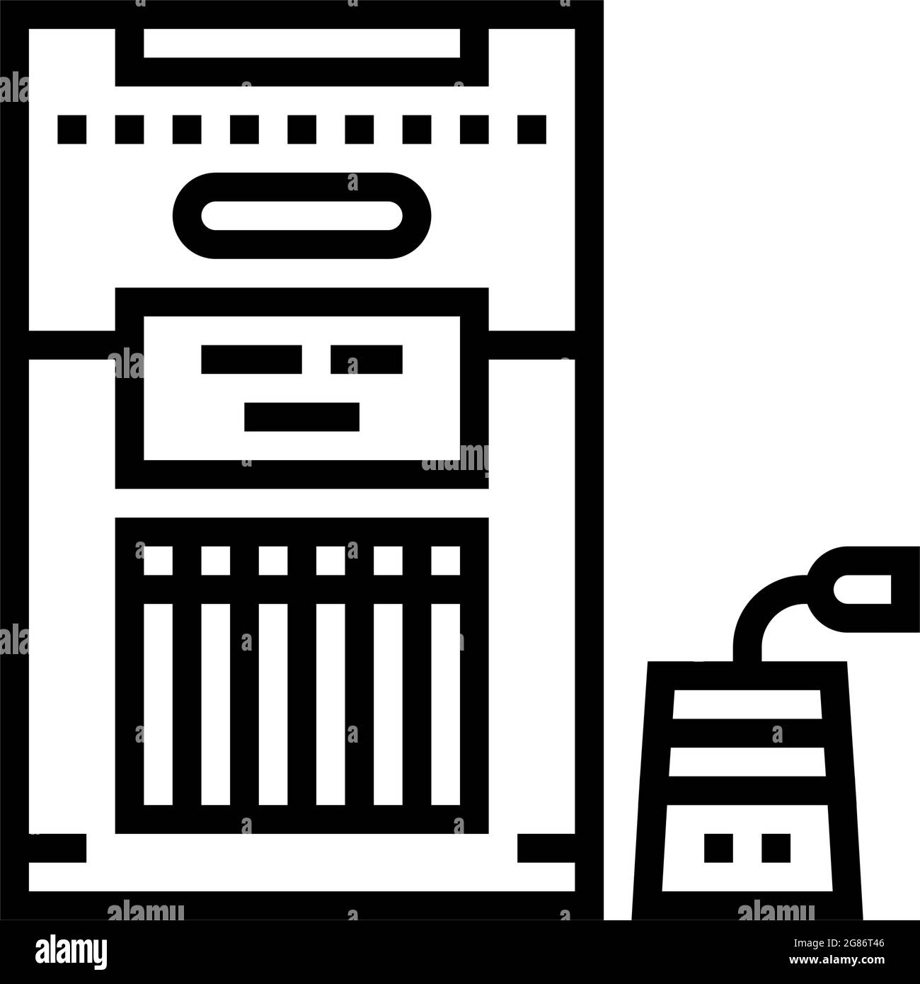 packaged tea line icon vector illustration Stock Vector Image & Art - Alamy