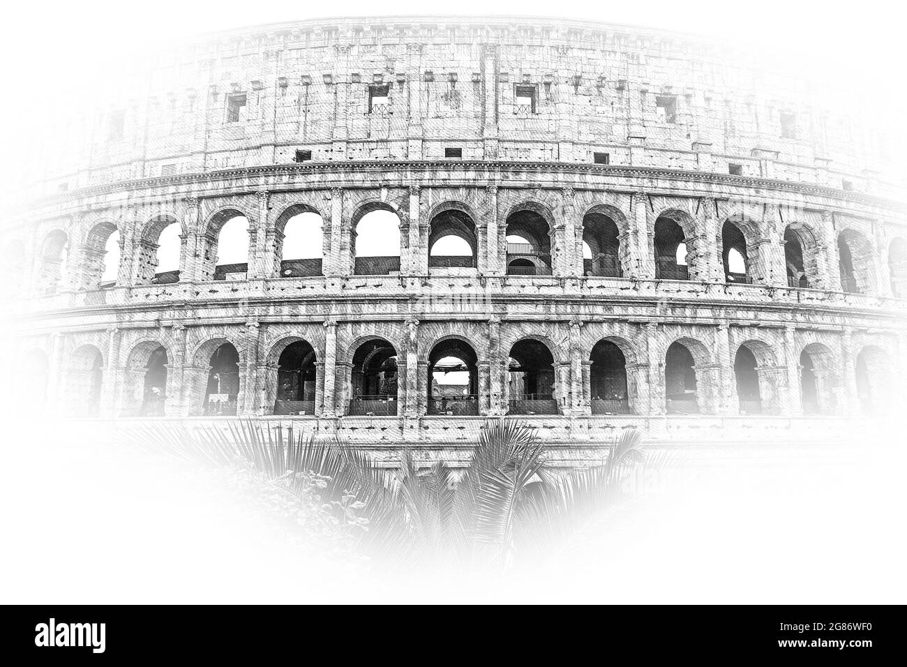 Rome sightseeing - the amazing Colosseum Stock Photo - Alamy