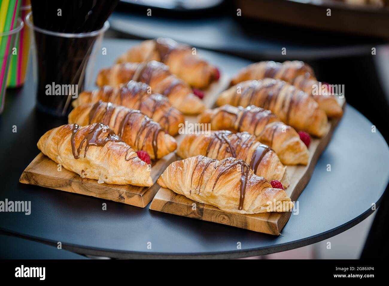 Food, restaurant, dessert, appetizer, banquet Stock Photo - Alamy
