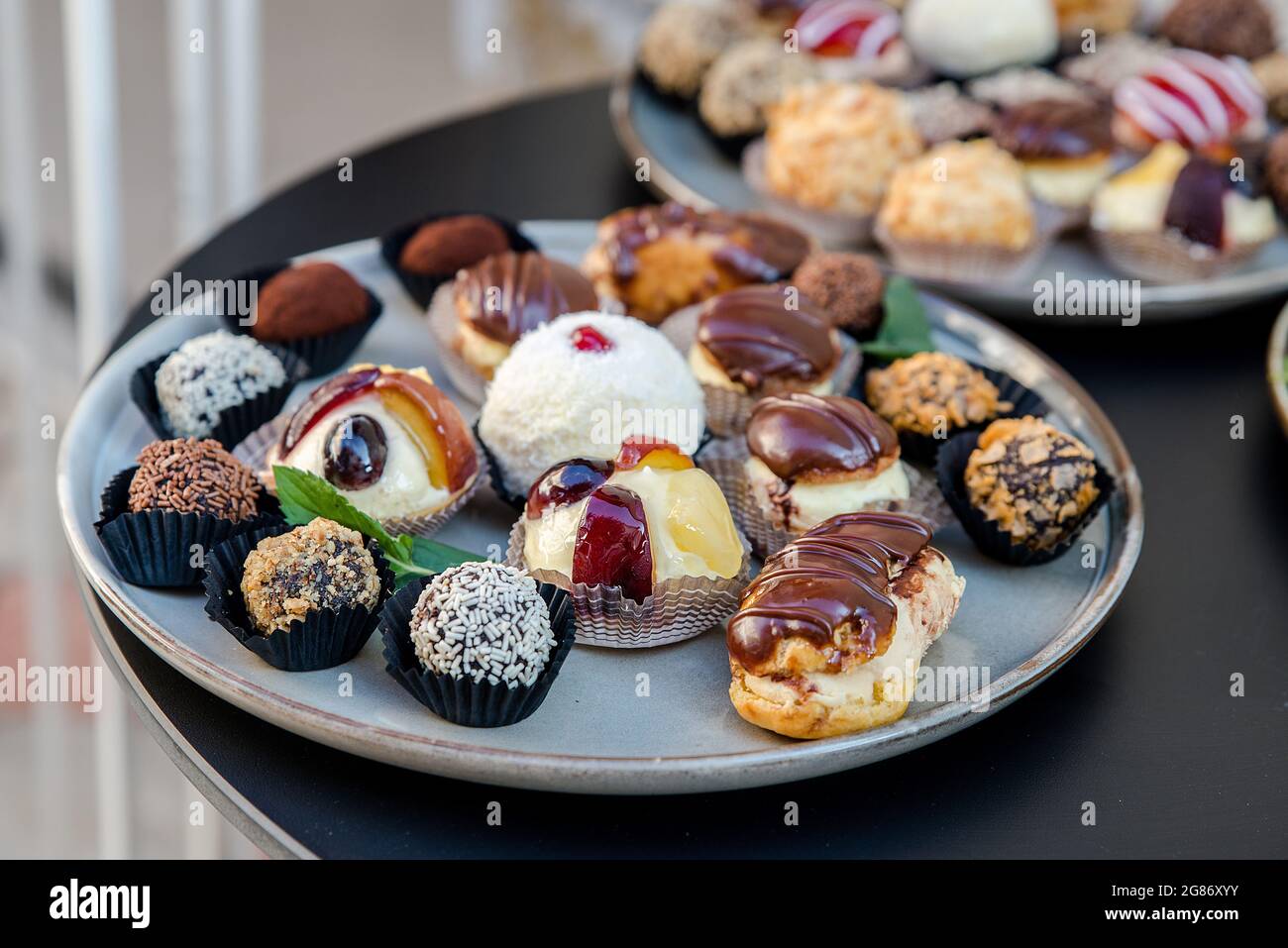 Food, restaurant, dessert, appetizer, banquet Stock Photo - Alamy