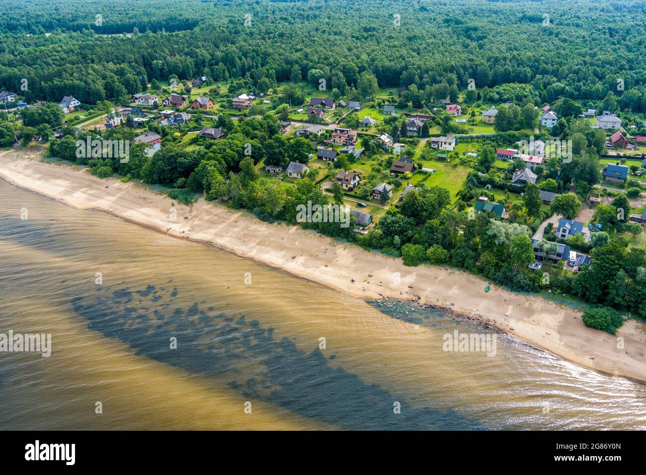 Top view baltic resort hi-res stock photography and images - Alamy