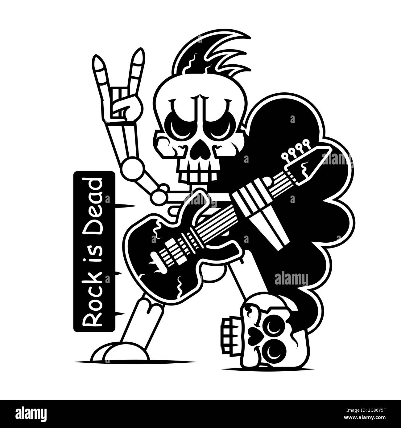 Human skeleton posing isolated over black background vector ...