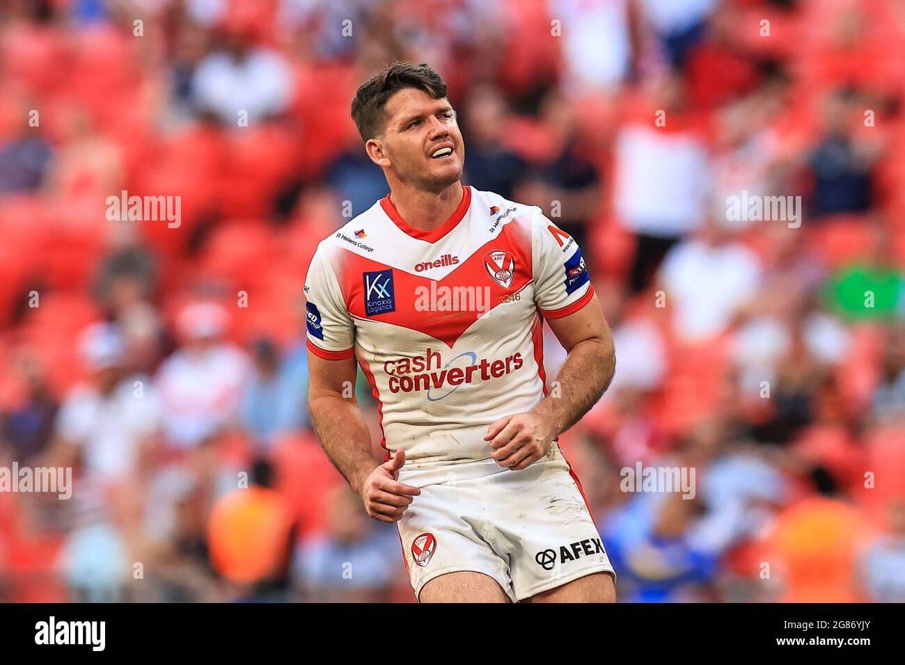 Lachlan Coote (1) of St Helens in, on 7/17/2021. (Photo by Mark ...